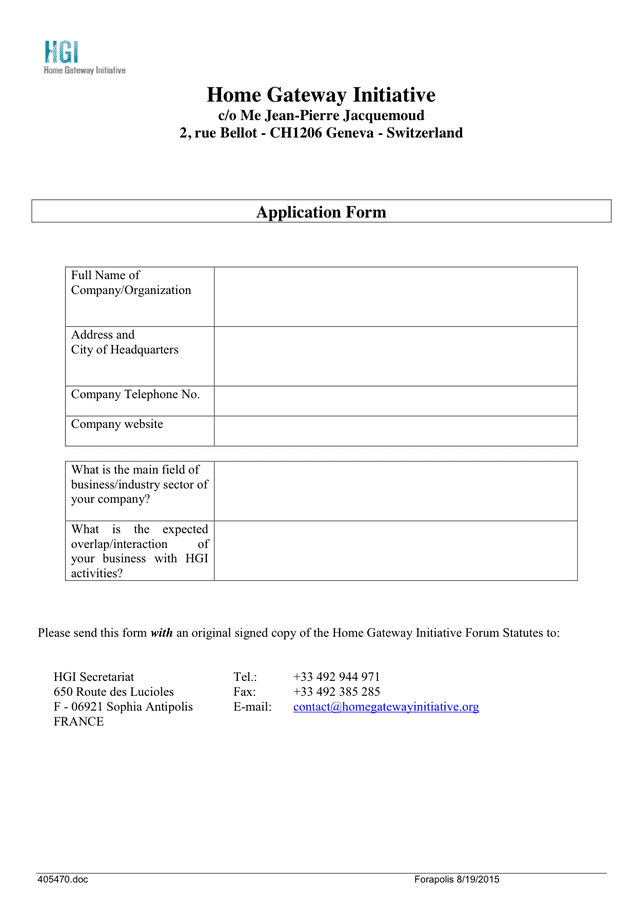 Membership application form - download free documents for PDF, Word and ...