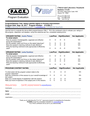 Program Evaluation form in Word and Pdf formats
