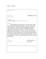 Friendly Letter Sample in Word and Pdf formats