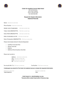 Transcript Request Template - download free documents for PDF, Word and ...