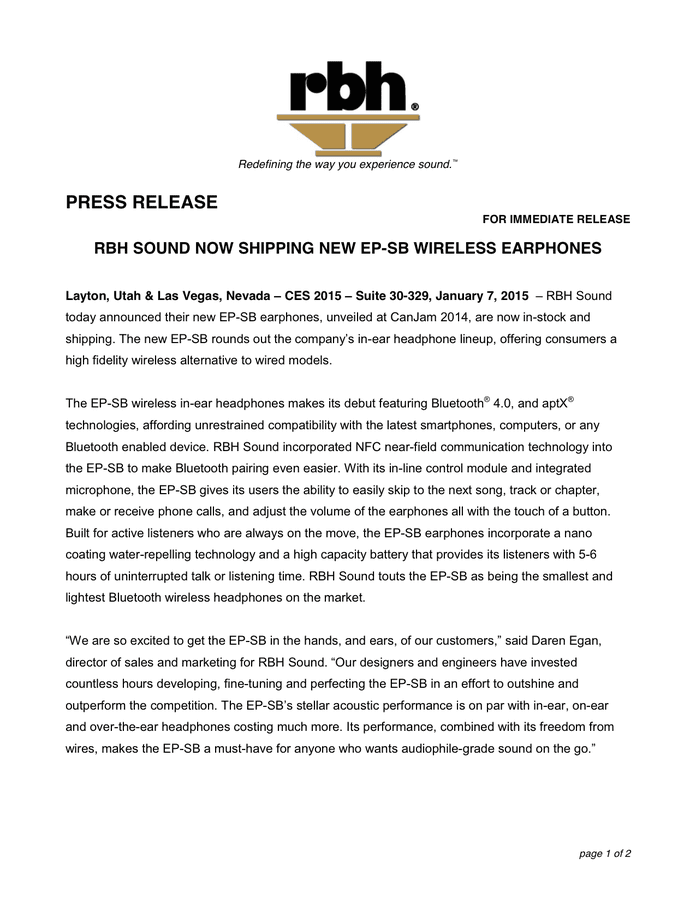 Press Release Template - download free documents for PDF, Word and Excel