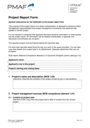 Project Report Template - download free documents for PDF, Word and Excel