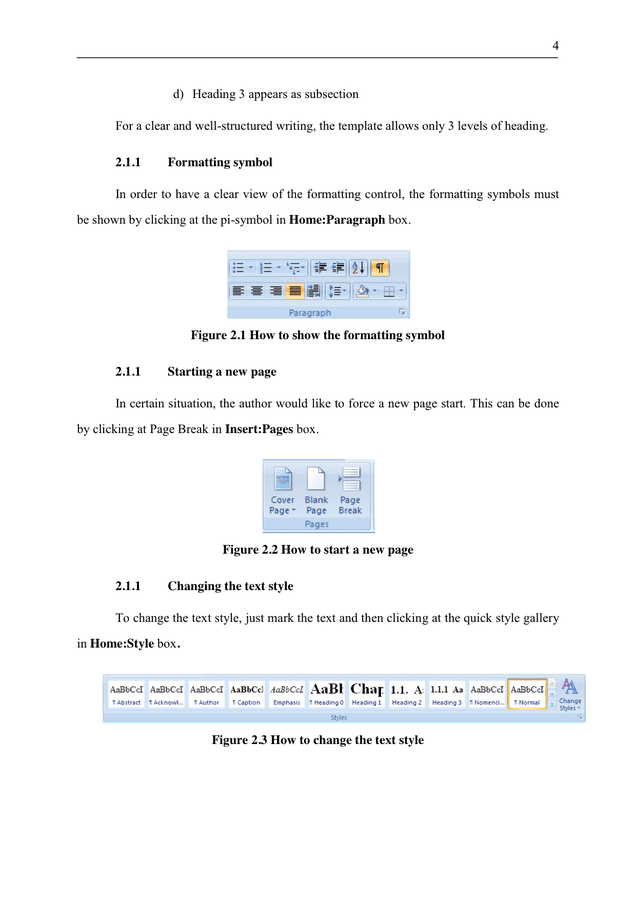 Internship report template in Word and Pdf formats - page 12 of 26