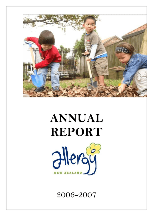 Annual Report Template - download free documents for PDF, Word and Excel