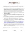 Student Worker Confidentiality Agreement in Word and Pdf formats