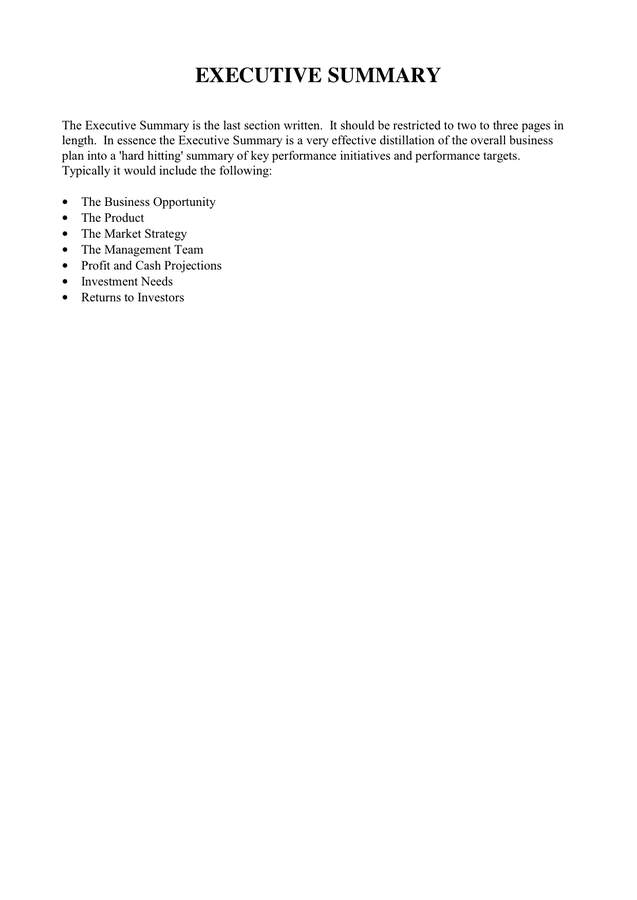 Strategic plan template in Word and Pdf formats - page 5 of 25