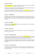 Service Contract Template - download free documents for PDF, Word and Excel