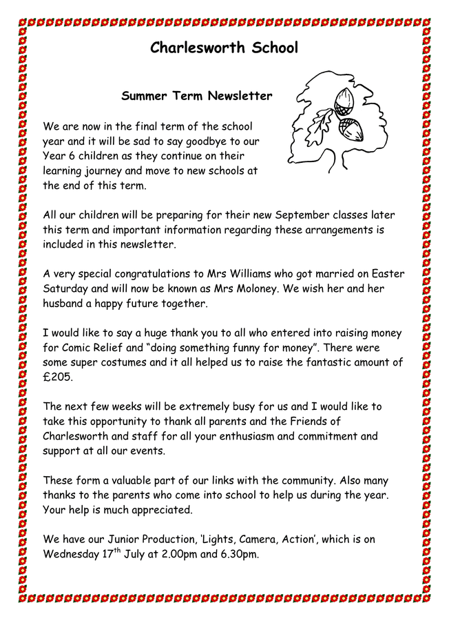School Newsletter Template Download Free Documents For PDF Word And 