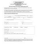 one time payment authorization form