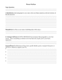 Power Outline in Word and Pdf formats