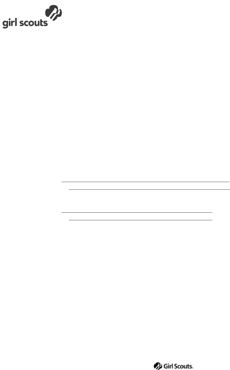 Girl Permission and Medical Authorization in Word and Pdf formats