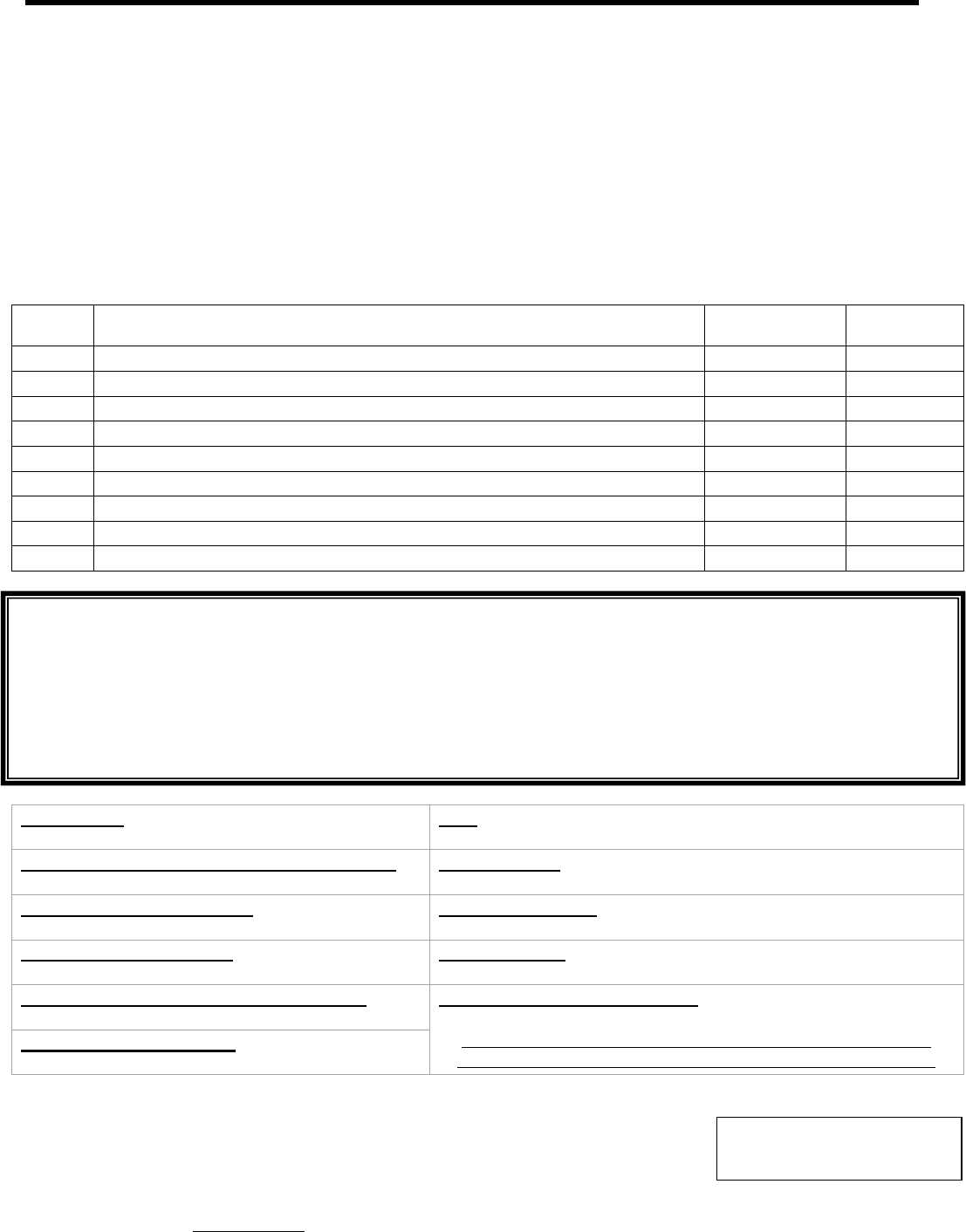 Letter of Intent Form in Word and Pdf formats