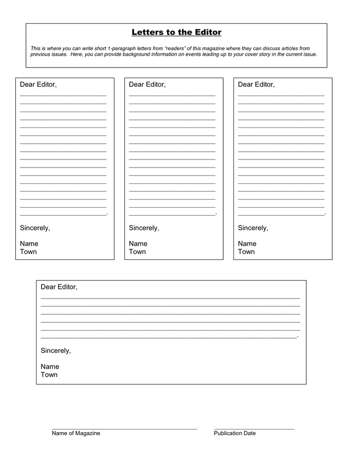 News Magazine Template in Word and Pdf formats - page 4 of 15