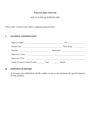 Job analysis questionaire template in Word and Pdf formats