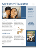 Family Newsletter Template - download free documents for PDF, Word and ...