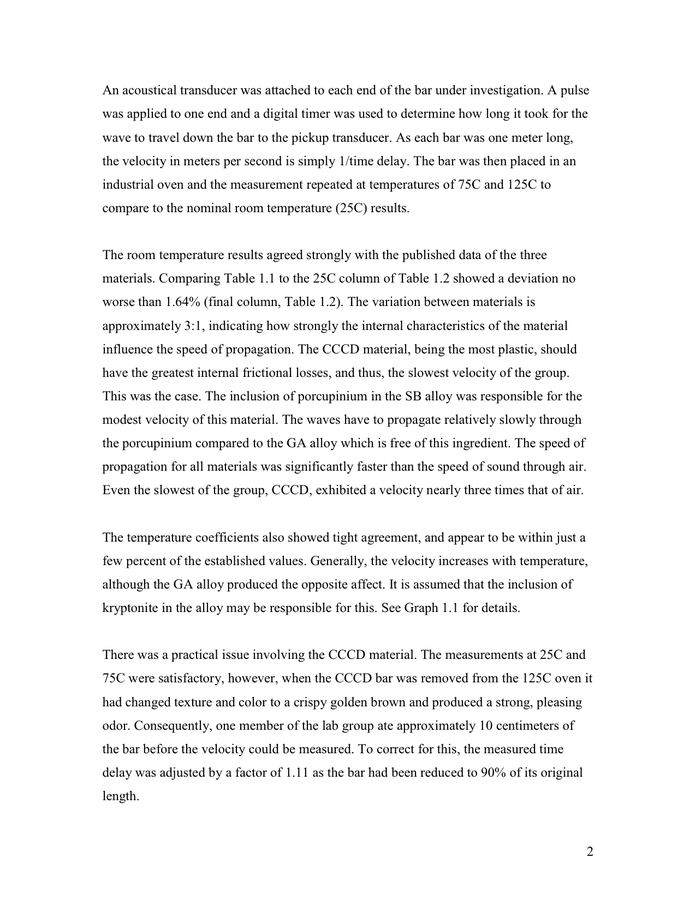 An Example Lab Report in Word and Pdf formats - page 3 of 5