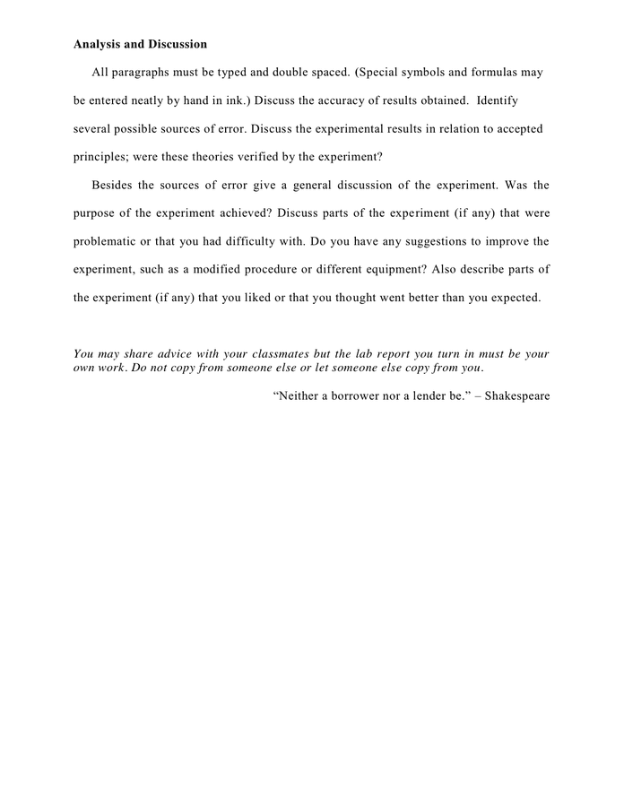 Lab Report in Word and Pdf formats - page 8 of 8