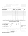 Mileage reimbursement claim form in Word and Pdf formats