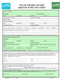 Asbestos inspection form (Delaware) in Word and Pdf formats - page 2 of 2