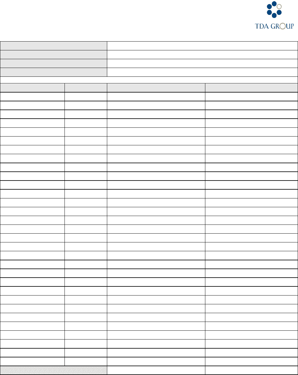 Monthly timesheet in Word and Pdf formats
