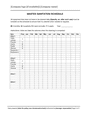 Master sanitation / cleaning schedule template in Word and Pdf formats