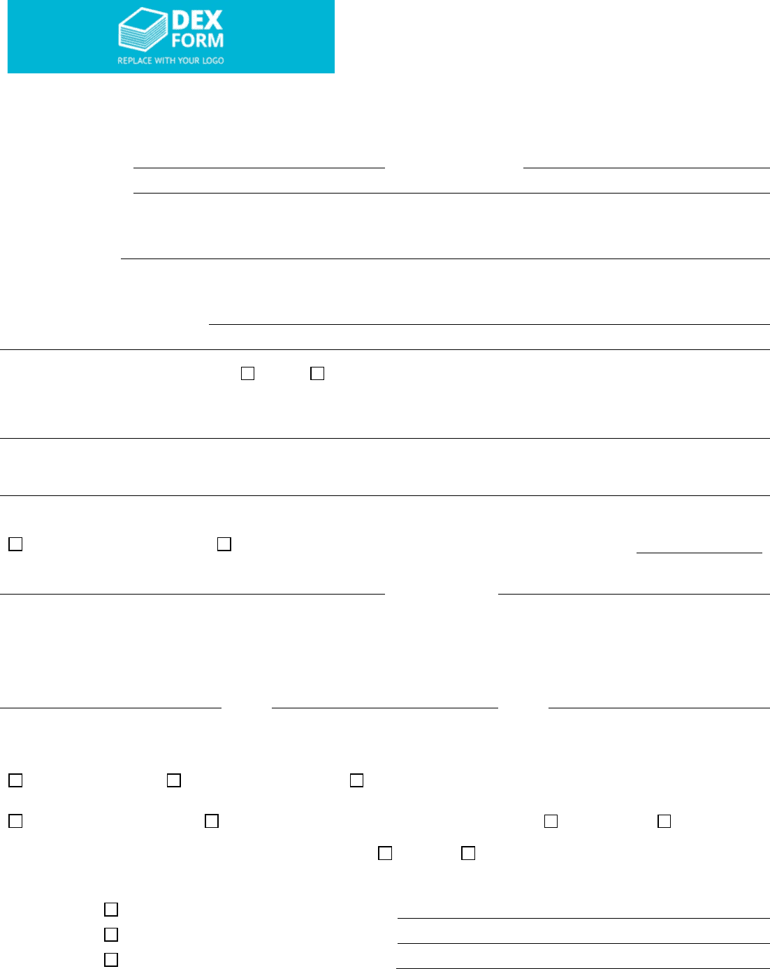 University form design and approval request sample in Word and Pdf formats