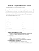 sample informed consent form
