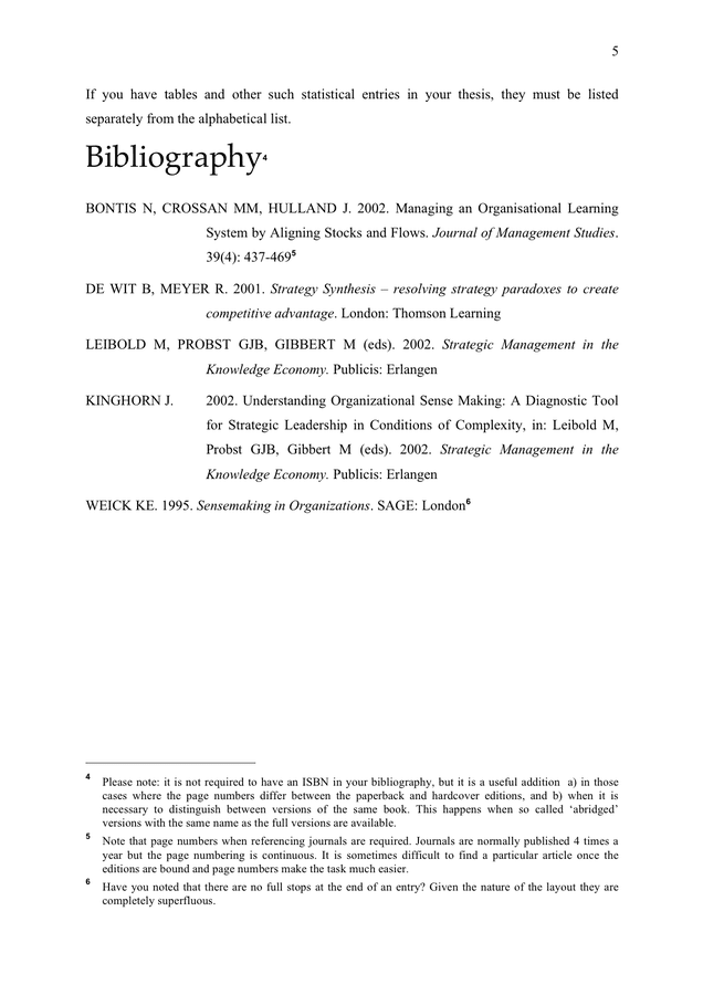 Thesis Writing Template In Word And Pdf Formats Page 5 Of 5