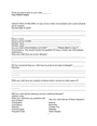 Parent interview/ application form in Word and Pdf formats