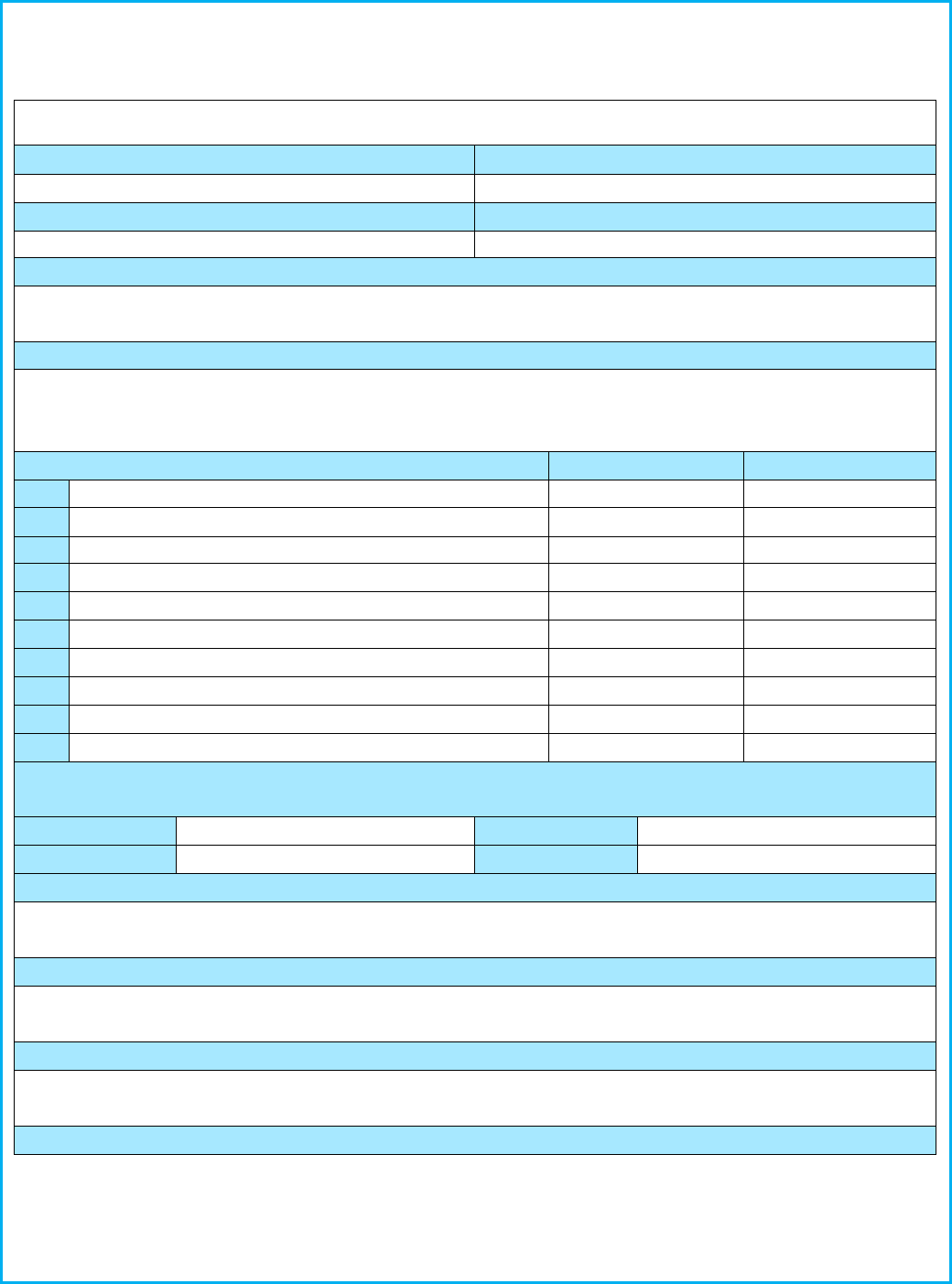 Business continuity and disaster recovery plan template in Word and Pdf ...