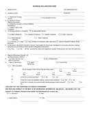 Statutory Declaration Form - download free documents for PDF, Word and ...