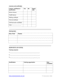 Employee details form template (Australia) in Word and Pdf formats