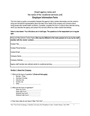 Employer information sheet in Word and Pdf formats