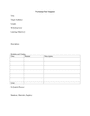 Workshop plan template in Word and Pdf formats