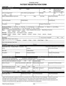 Registration Form - download free documents for PDF, Word and Excel