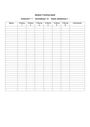Student tracking sheet in Word and Pdf formats