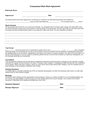 Compressed work week agreement template in Word and Pdf formats