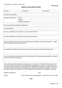 Statutory Declaration Form - download free documents for PDF, Word and ...