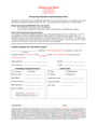 Recurring payment authorization form in Word and Pdf formats