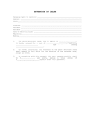 Lease Extension Agreement - download free documents for PDF, Word and Excel