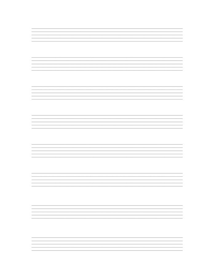 Staff paper in Word and Pdf formats - page 2 of 5