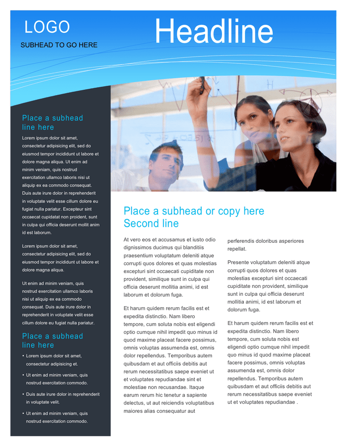 Business Flyer Templates - download free documents for PDF, Word and Excel