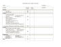 Cheerleading tryouts judge’s score sheet in Word and Pdf formats