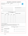 Hospital consignment agreement in Word and Pdf formats