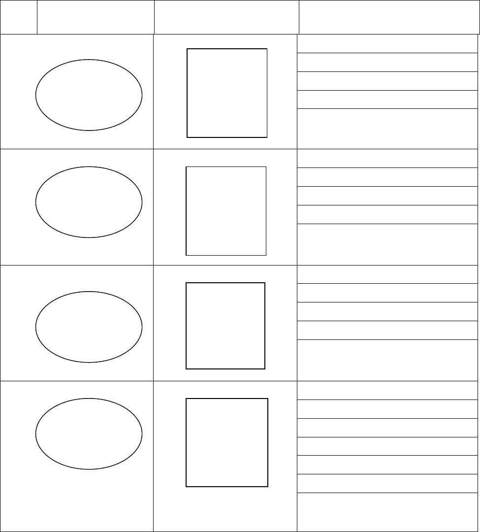 Photographs and finger prints template in Word and Pdf formats