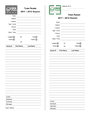Soccer team roster template in Word and Pdf formats