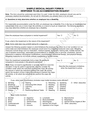 Sample medical inquiry form in Word and Pdf formats