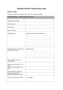 Incident Report Template - download free documents for PDF, Word and Excel