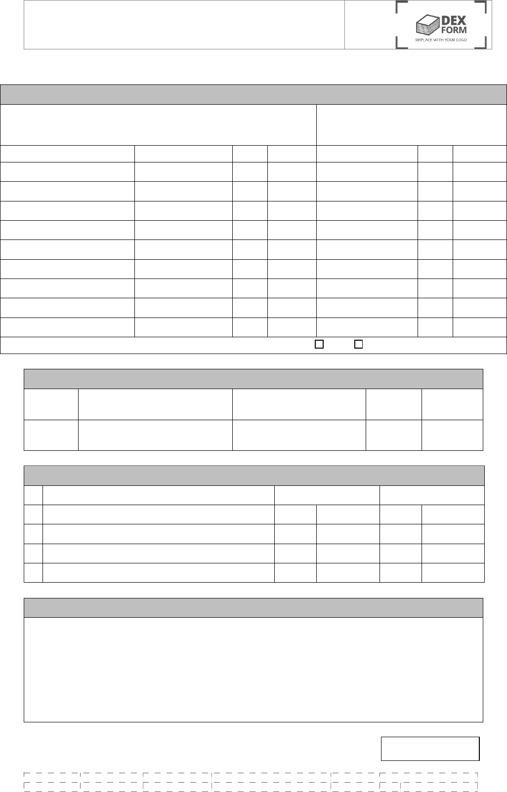 High voltage access permit form in Word and Pdf formats - page 2 of 4