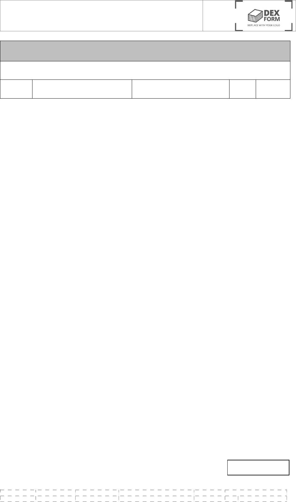 High voltage access permit form in Word and Pdf formats - page 3 of 4